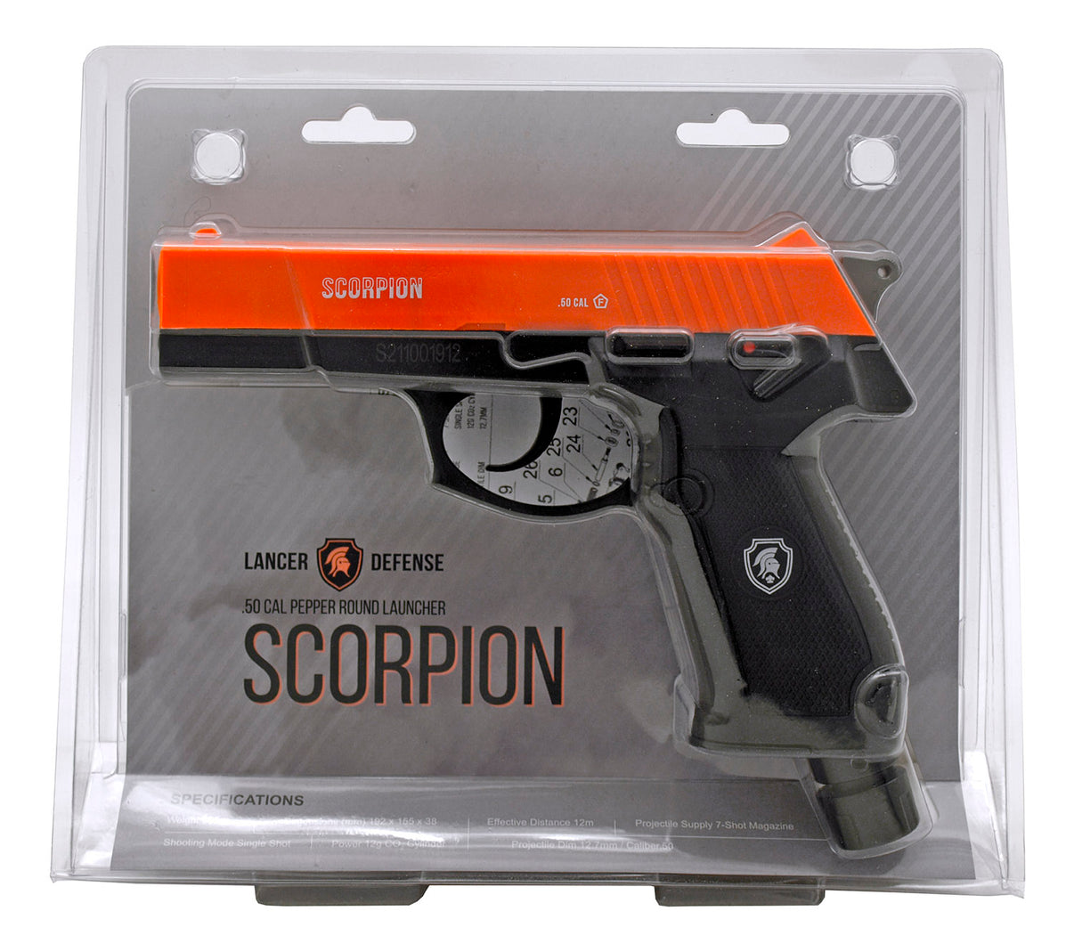 LANCER SCORPION CO2 .50 Cal PAINTBALL, PEPPER BALL, RUBBER BALL LAUNCH ...