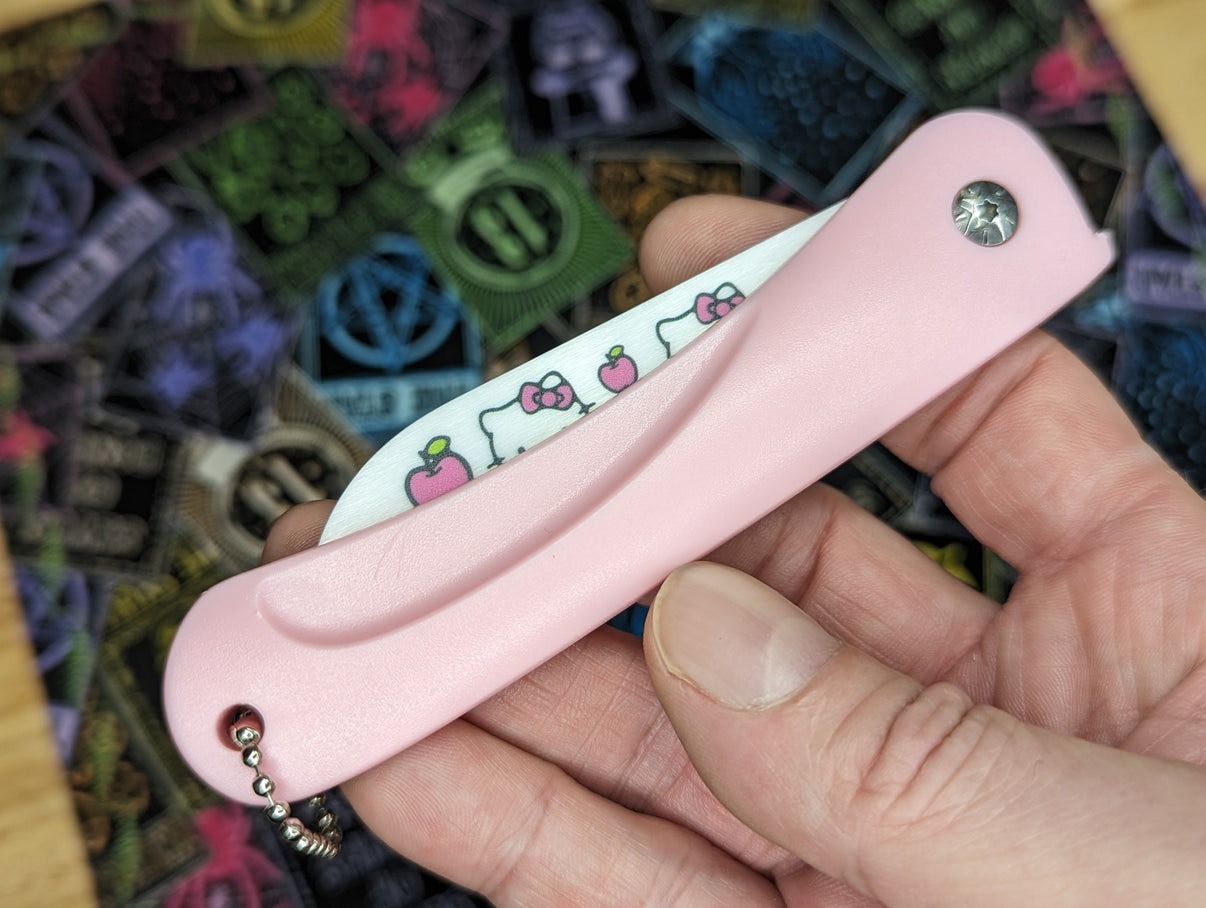 Hello Kitty Ceramic Blade Folding Knife – LIGHTNING OTF KNIVES