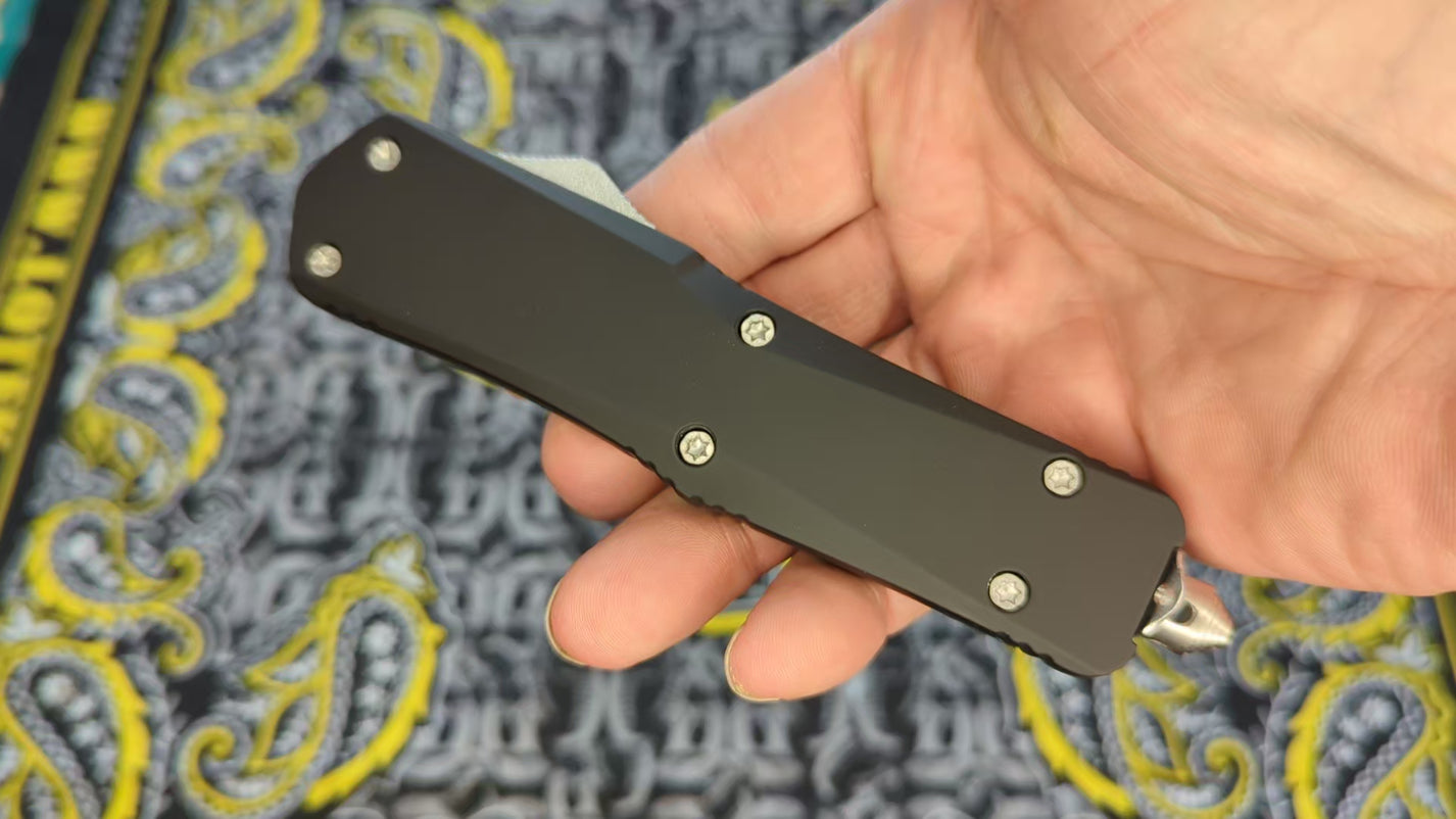 9" Tactical Kris Blade Dual Action OTF Knife – LIGHTNING OTF KNIVES