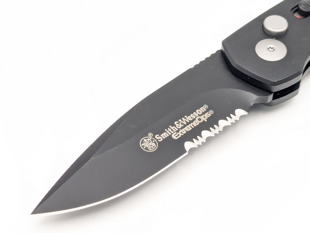 SW50BS SMITH & WESSON EXTREME OPS AUTOMATIC KNIFE – LIGHTNING OTF KNIVES