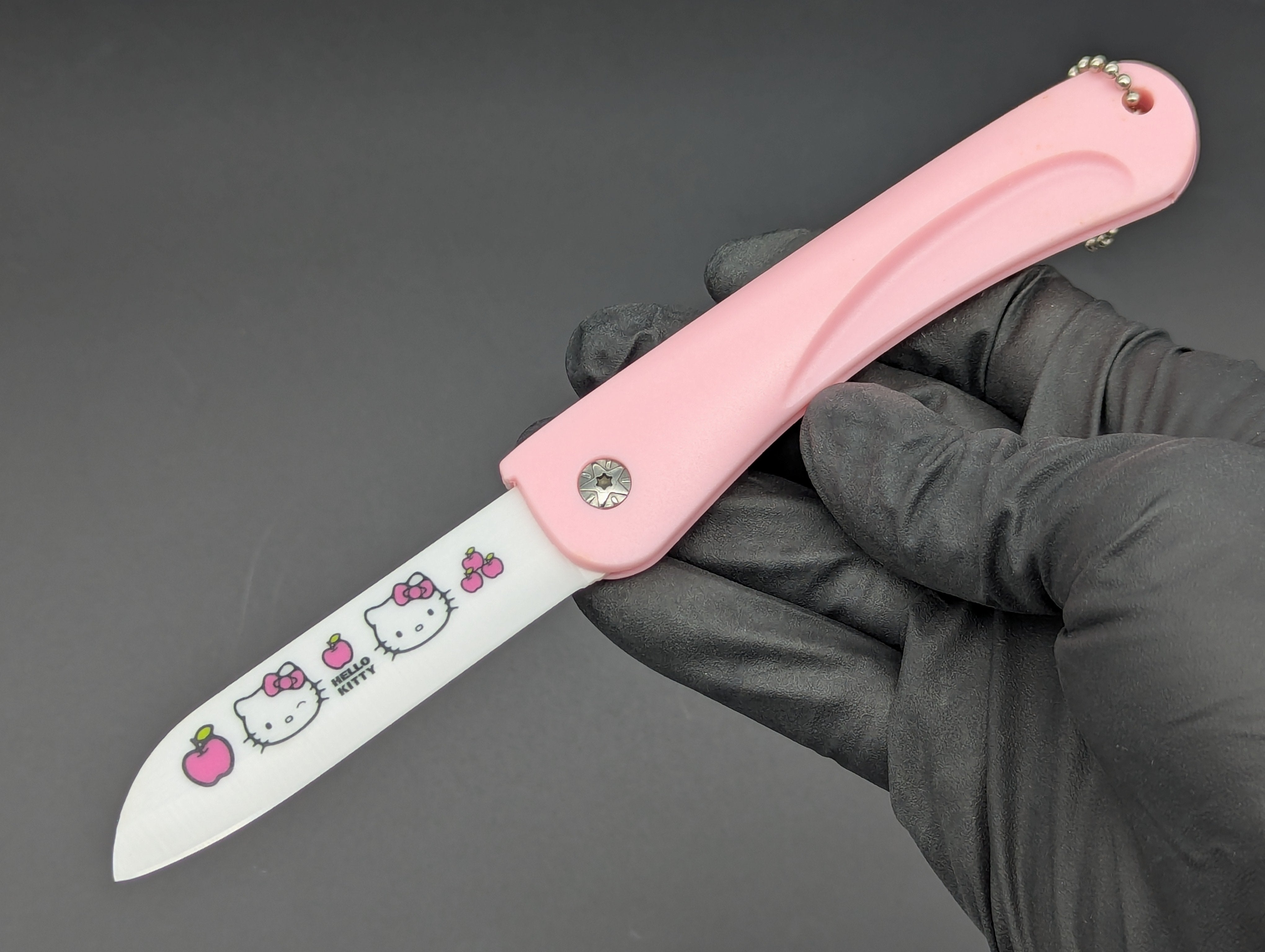 Hello Kitty Ceramic Blade Folding Knife – LIGHTNING OTF KNIVES