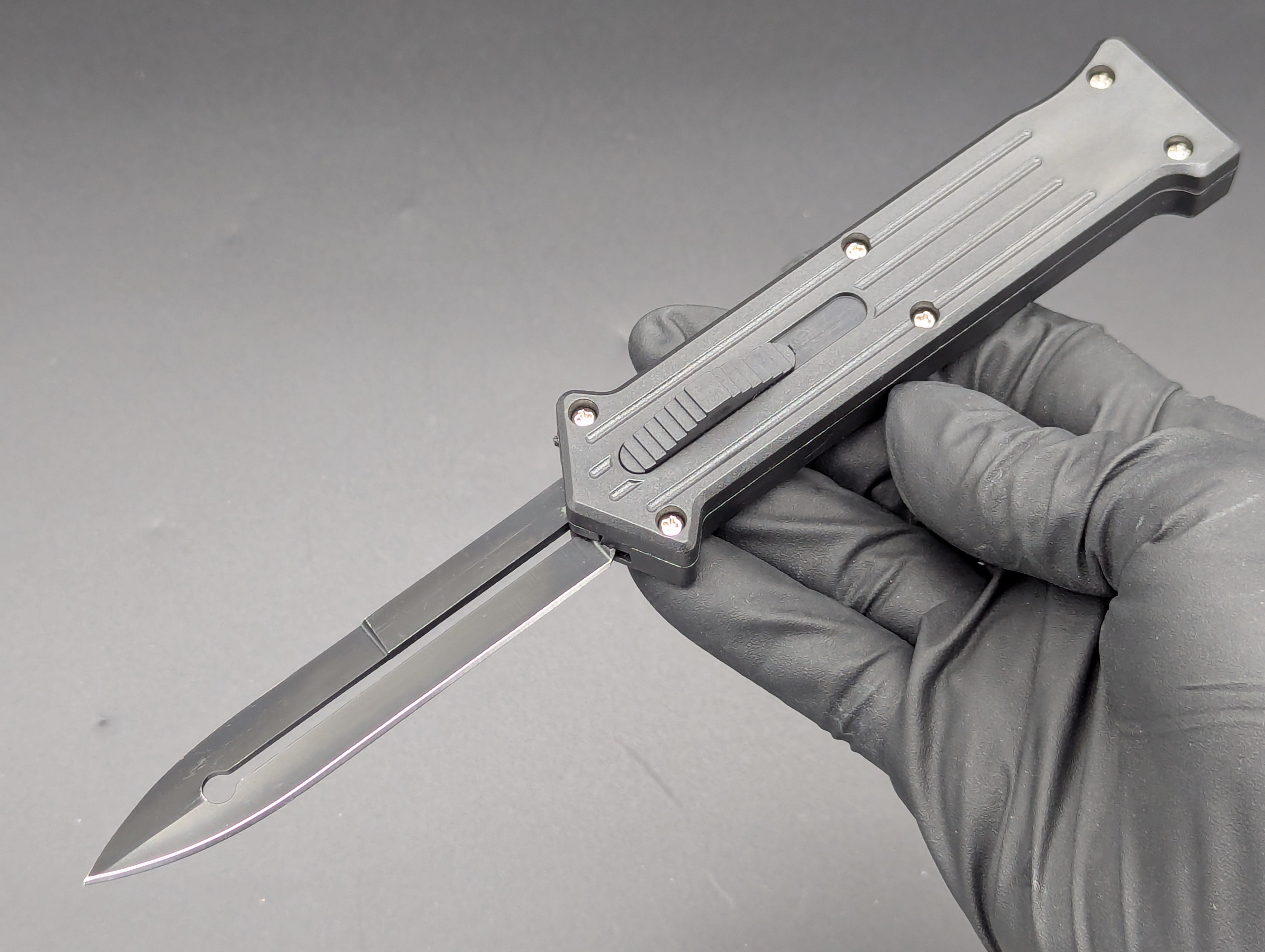 JOKER D/A OTF AUTOMATIC KNIFE BLACK – LIGHTNING OTF KNIVES