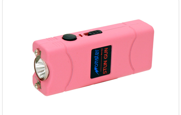 PINK ULTRA MINI LED FLASHLIGHT STUN GUN – LIGHTNING OTF KNIVES