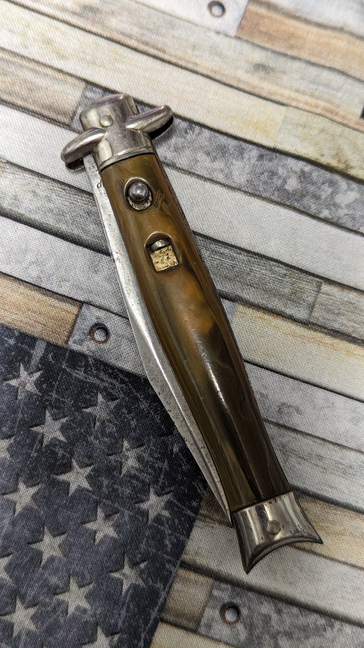 Antique NOS Shur-Snap Colonial USA Pre-Ban Automatic Knife 1 ...