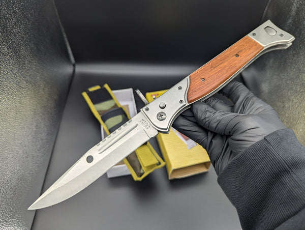 XXL Russian AK-47 Bayonet Automatic Knife w/ Sheath – LIGHTNING OTF KNIVES