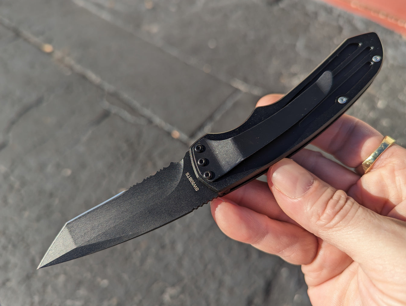 SW50BTS SMITH & WESSON EXTREME OPS AUTOMATIC KNIFE – LIGHTNING OTF KNIVES